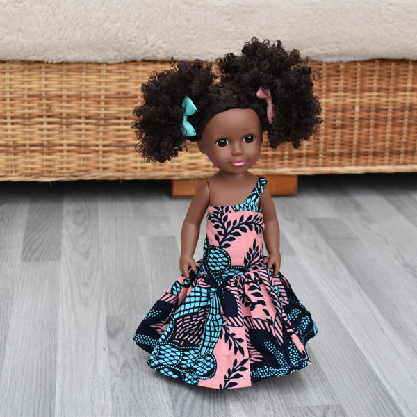 Black Curly Hair Doll – Rufina Designs